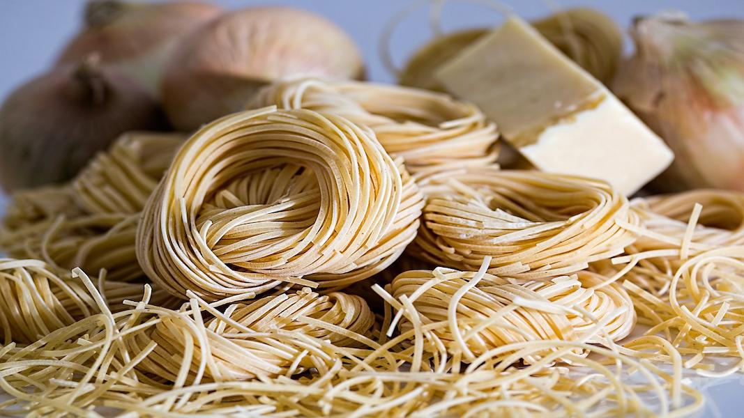 Pasta integral en salsa blanca y camarones ¡Deliciosa! - Enza Motta